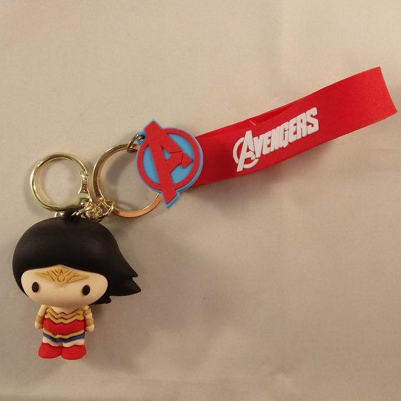 Accessories | Wonder Woman Super Hero Character Key Chain Key Ring ...